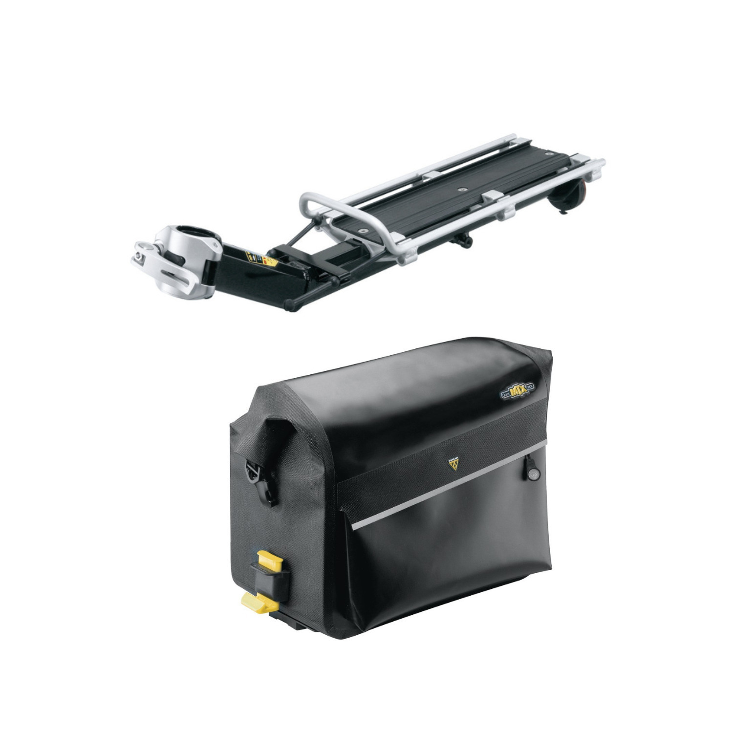 Topeak Beamrack V-Type (Large) with MTX Trunk Drybag